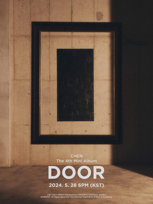 EXO's Chen Unveils Mood Poster for Comeback Album 'DOOR'