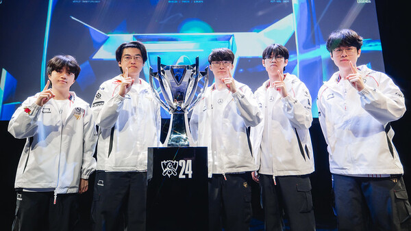 'T1은 LPL에 지지 않습니다'… T1, BLG 3-2로 꺾고 2년 연속 롤드컵 우승