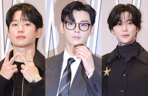 'Handsome Leading Men' Jung Hae-in, Cha Eun-woo, and Rowoon